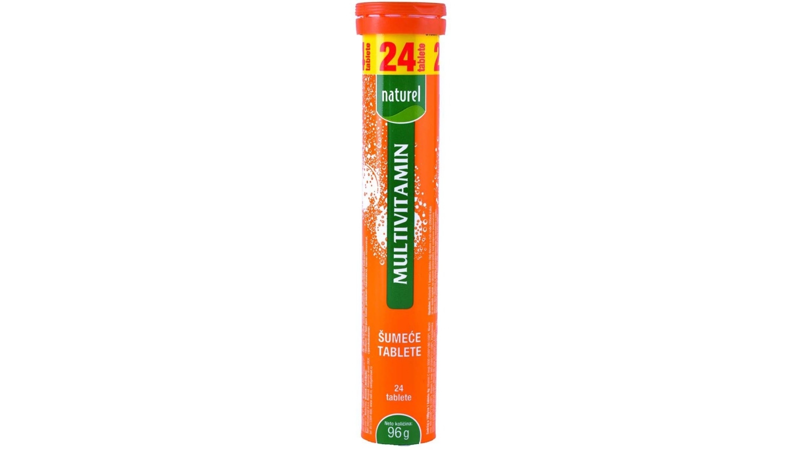 Šumeće tablete NATUREL multivitamin 96g - Cenoteka