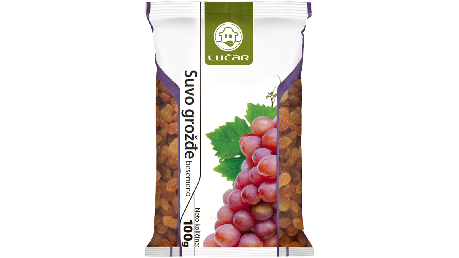 Suvo grožđe LUČAR 100g - Cenoteka