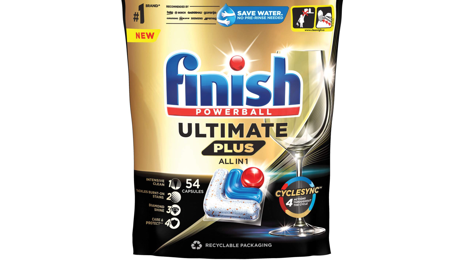 Tablete FINISH Ultimate plus 54kom - Cenoteka