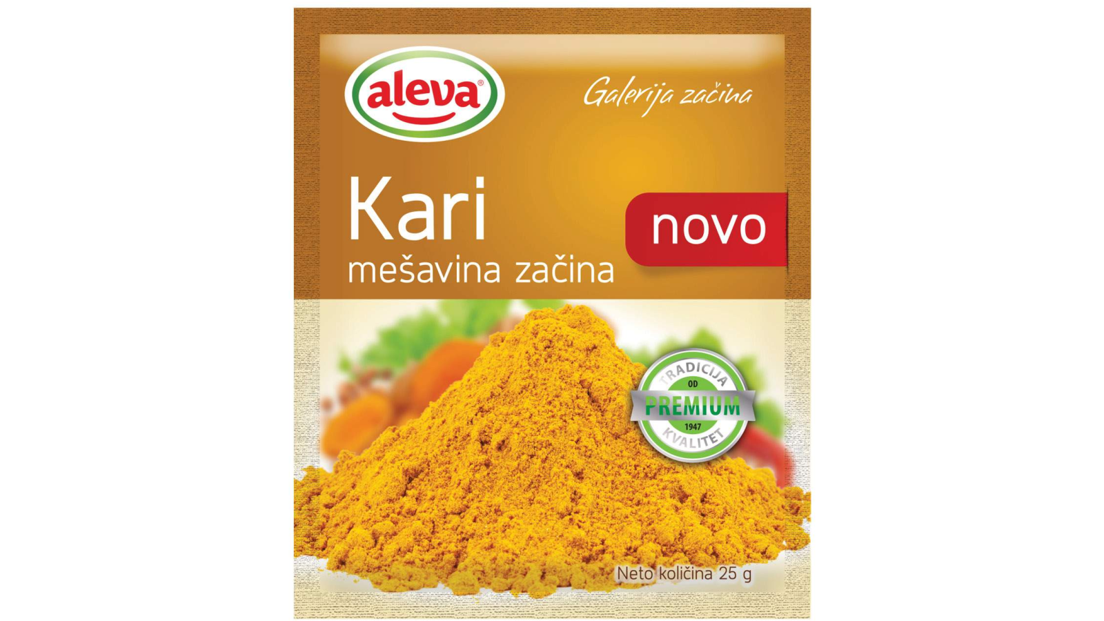 ALEVA Kari začin 25g - Cenoteka