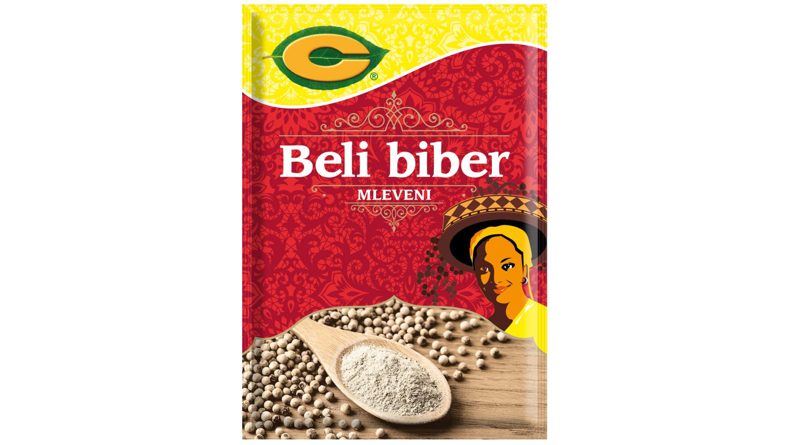 C beli biber mleveni 20g - Cenoteka