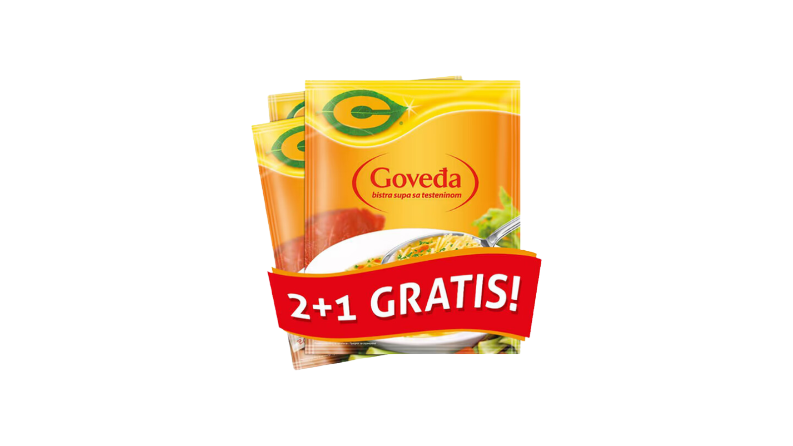 Supa C goveđa bistra 58g 2+1 gratis - Cenoteka