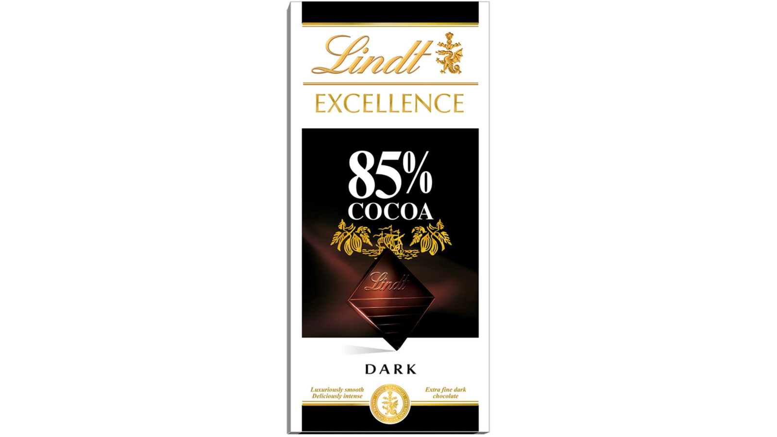 LINDT crna čokolada Excellence dark 85% cacao 100g - Cenoteka
