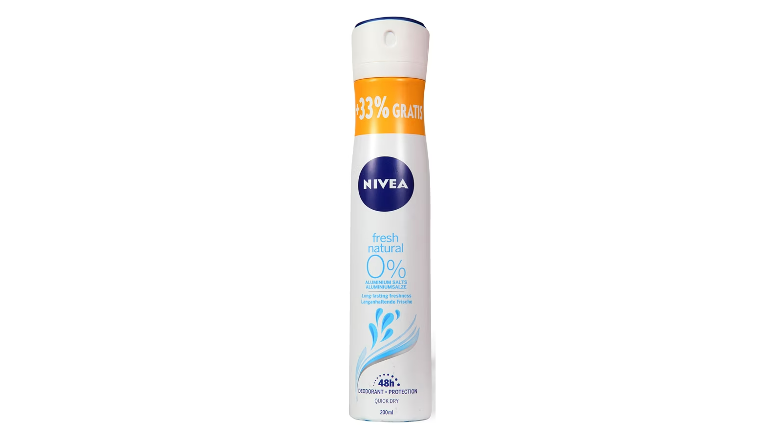 Dezodorans NIVEA Fresh natural XL 200ml - Cenoteka
