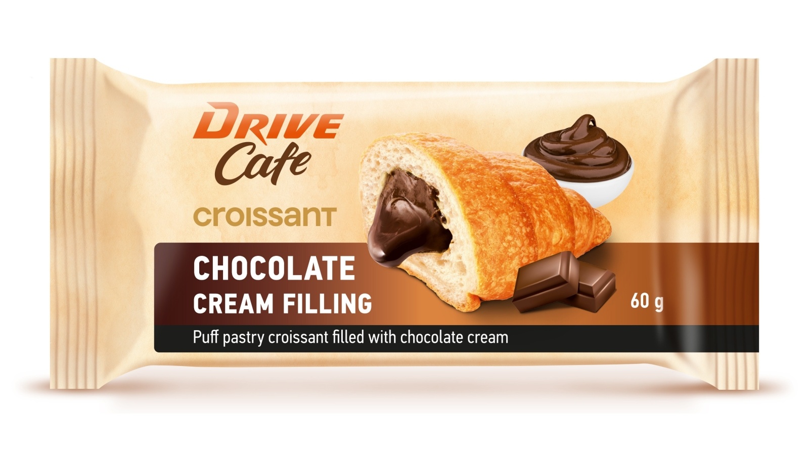 DRIVE CAFE kroasan čokolada 60g - Cenoteka