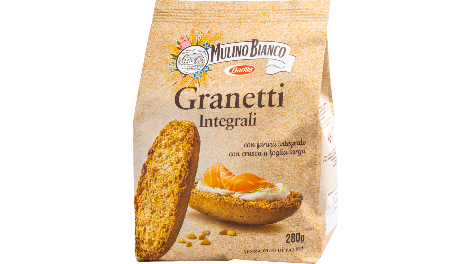 Dvopek MULINO BIANCO Granetti integralni 280g - Cene i Akcije