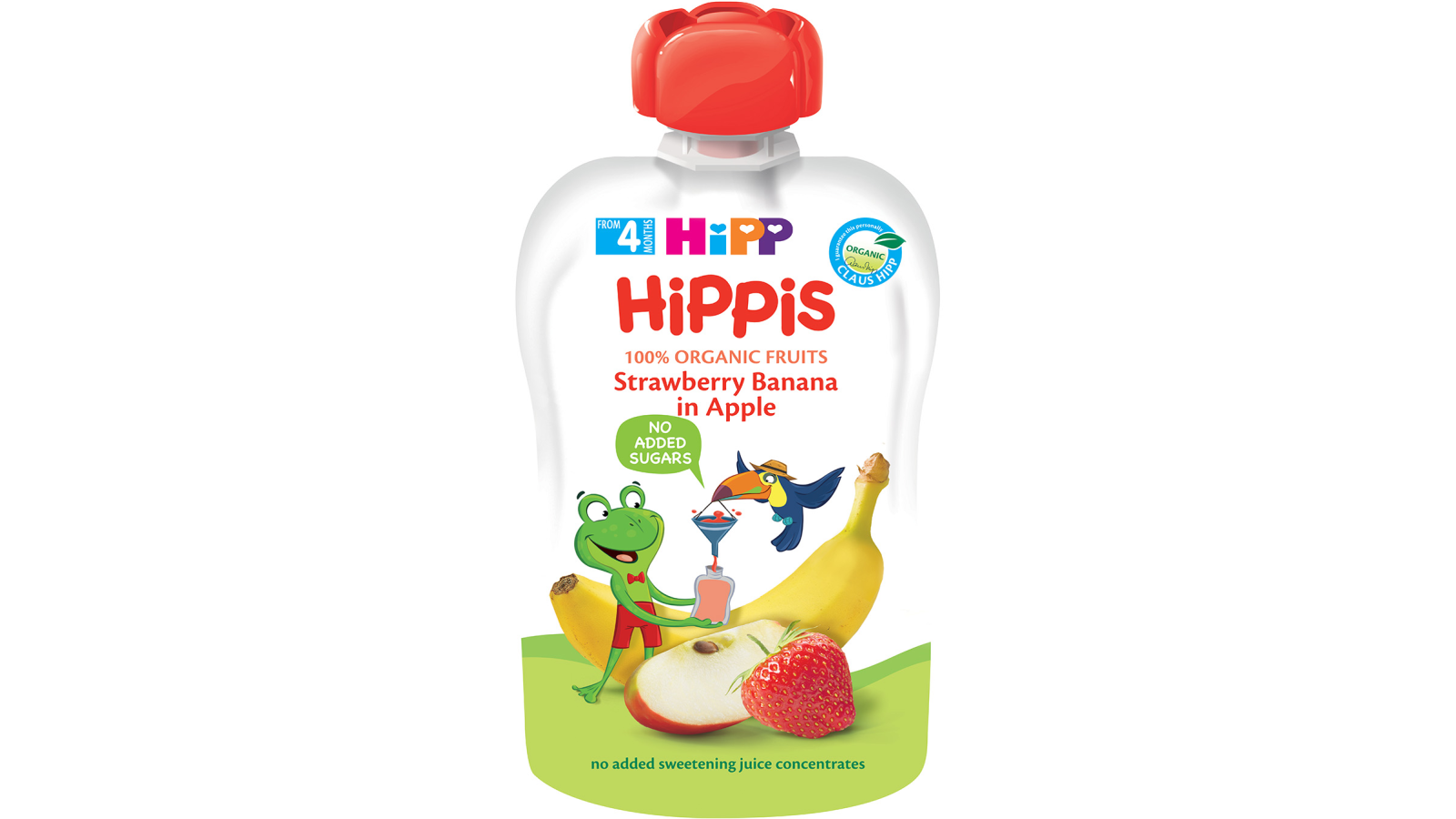 HIPP Hippis kašica jagoda banana jabuka 100g - Cenoteka