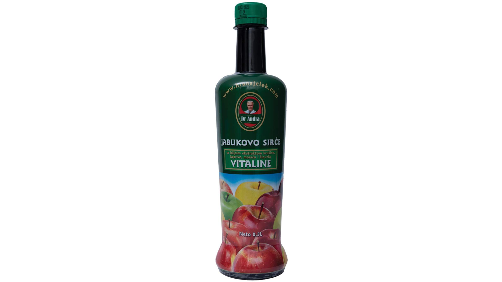 Jabukovo sirće DR ANDRA Vitaline 500ml - Cenoteka
