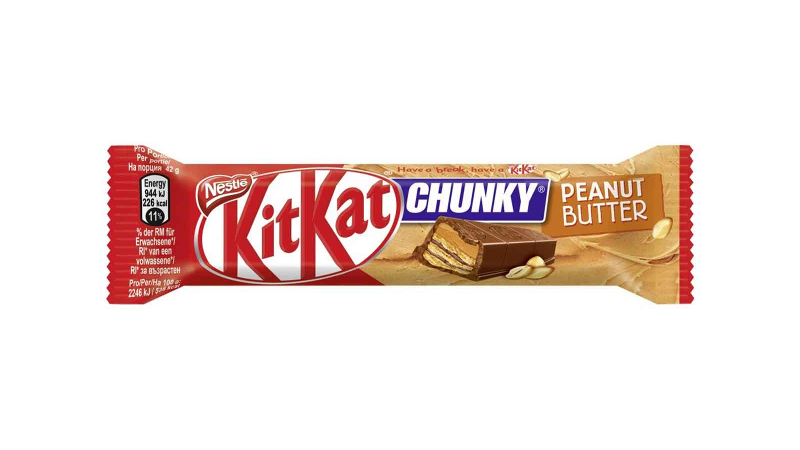 KITKAT Chunky Peanut butter 42g - Cenoteka