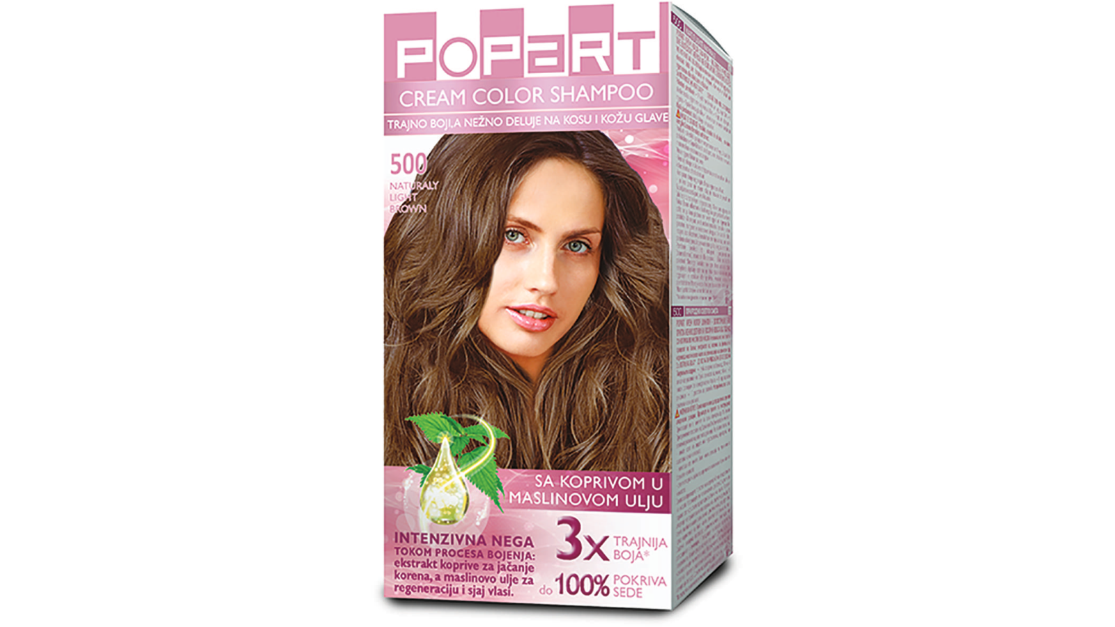 STILL Popart kolor šampon 500 prirodno svetlo smeđa 60ml - Cenoteka