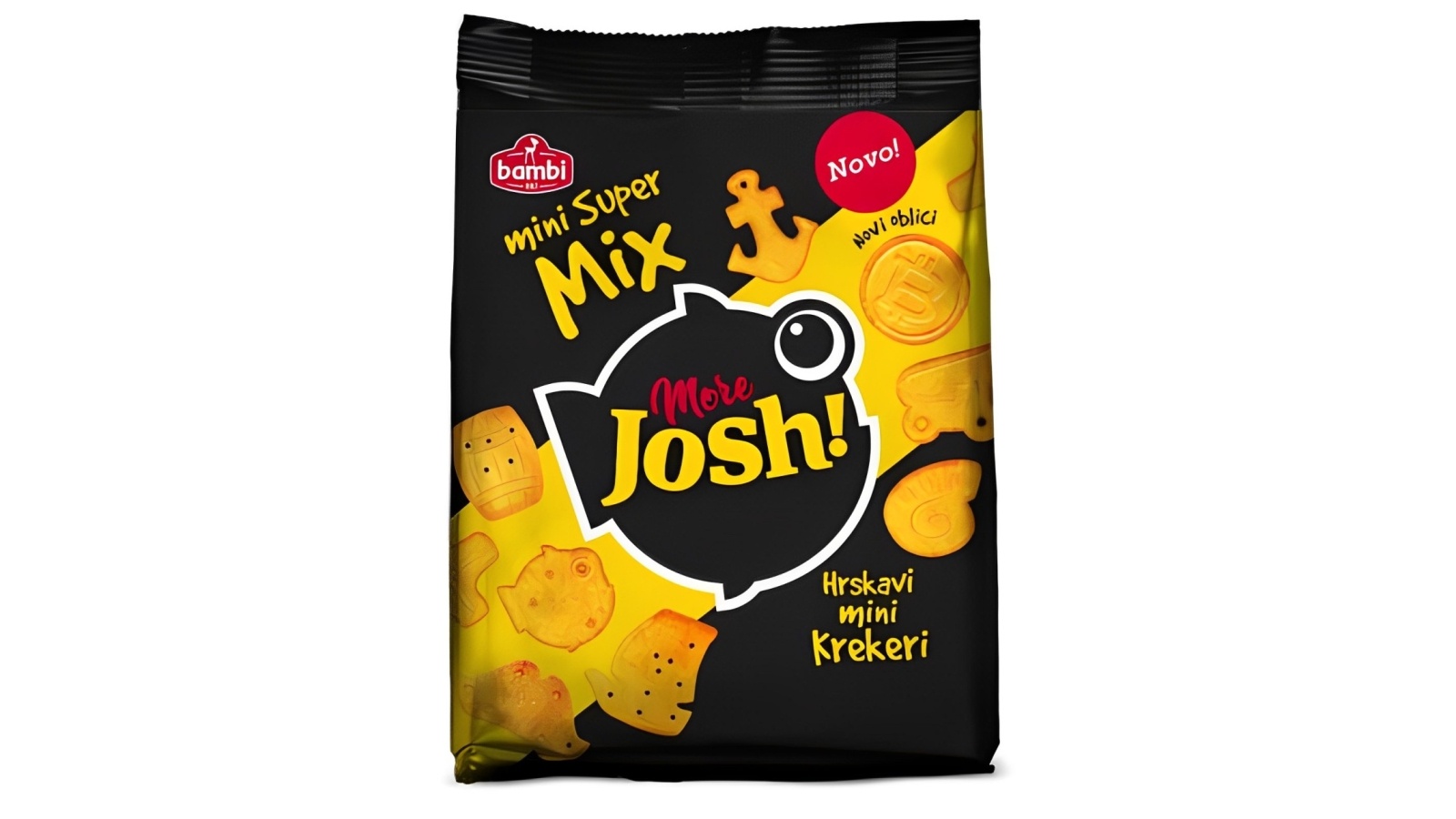 Krekeri JOSH Mix mini super 90g - Cenoteka