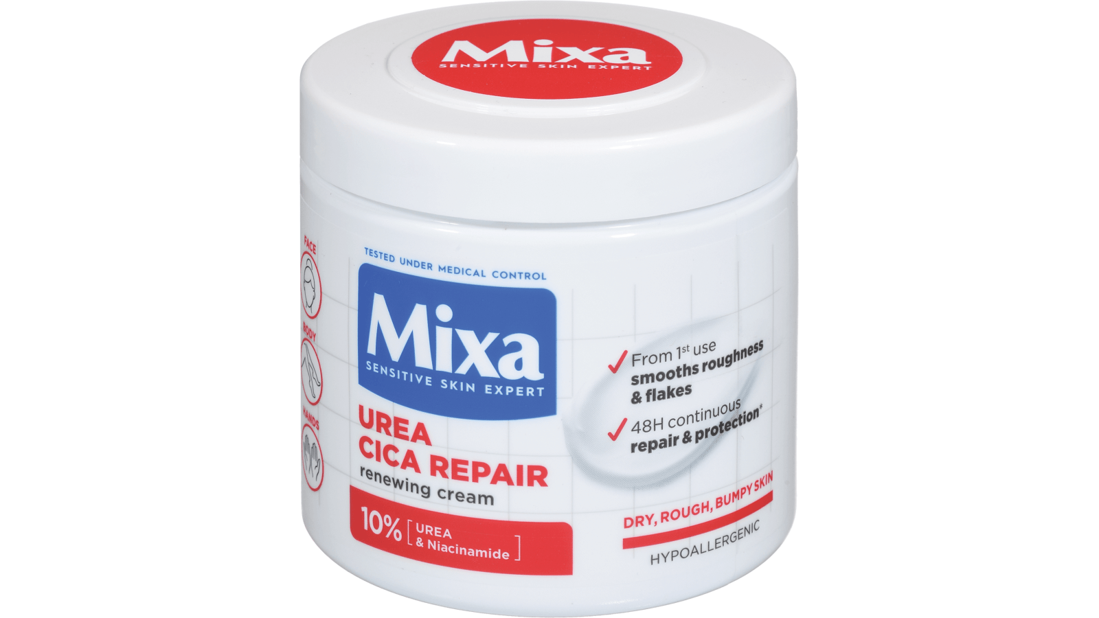 Krema MIXA Urea cica repair 400ml - Cenoteka
