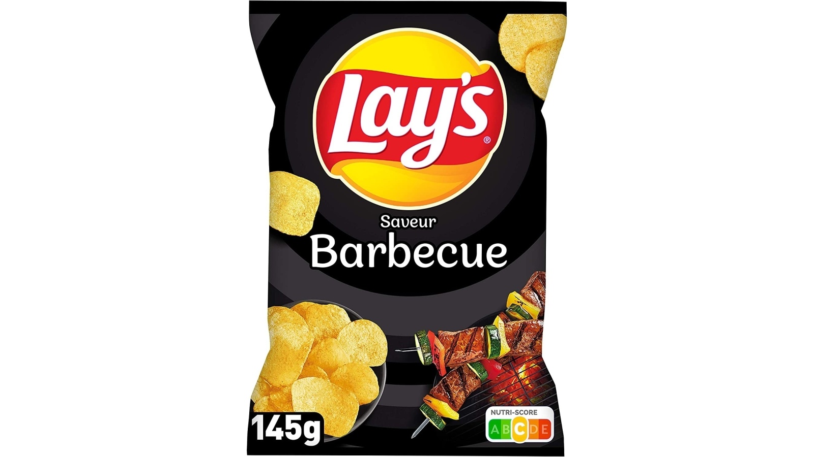 LAY'S barbecue čips 145g - Cenoteka