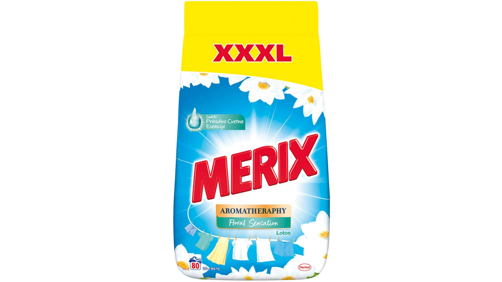 MERIX Aromatherapy lotus deterdžent za veš 80 pranja XXXL (7,2kg ...