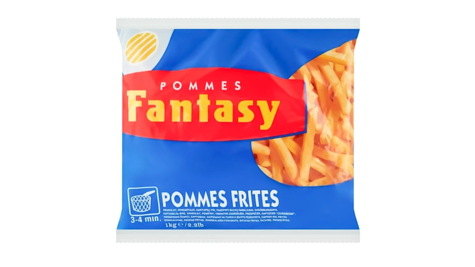 FANTASY FRIES pomfrit 1kg - Cenoteka
