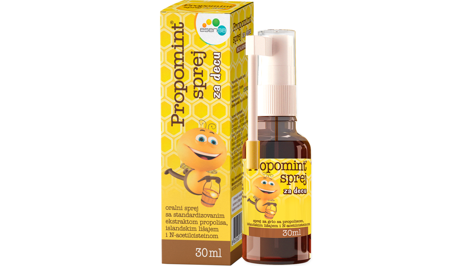 ESENSA Propomint Sprej za grlo dečiji 30ml - Cenoteka