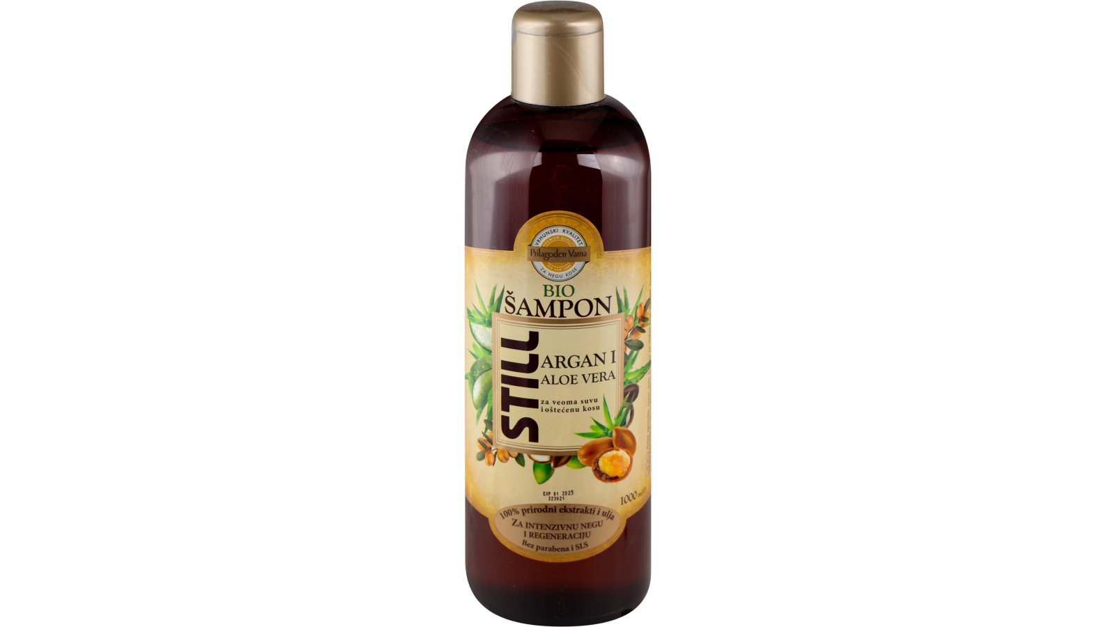 Šampon za kosu STILL Bio argan oil aloe vera 1l - Cenoteka
