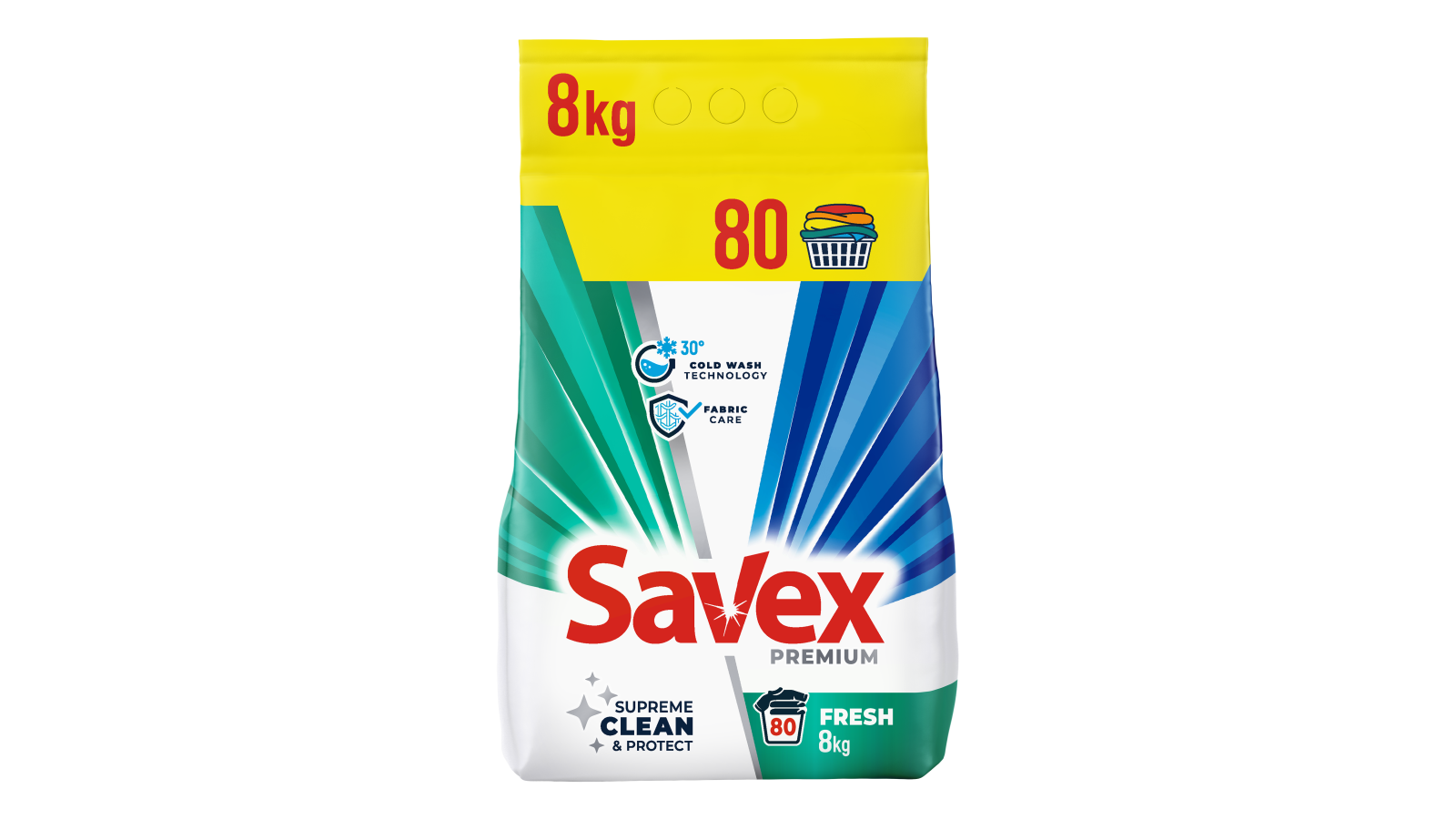 SAVEX Fresh 80 pranja (8kg) - Cenoteka