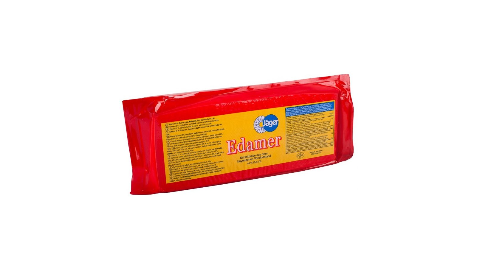 JAGER edamer 40%mm 1kg - Cenoteka