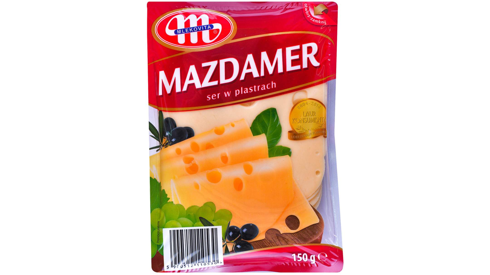 Sir MLEKOVITA Masdamer slajs 150g - Cenoteka