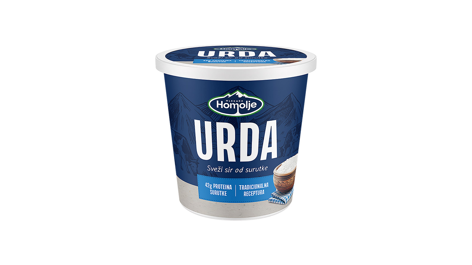 MLEKARA HOMOLJE sir urda natur 350g - Cenoteka