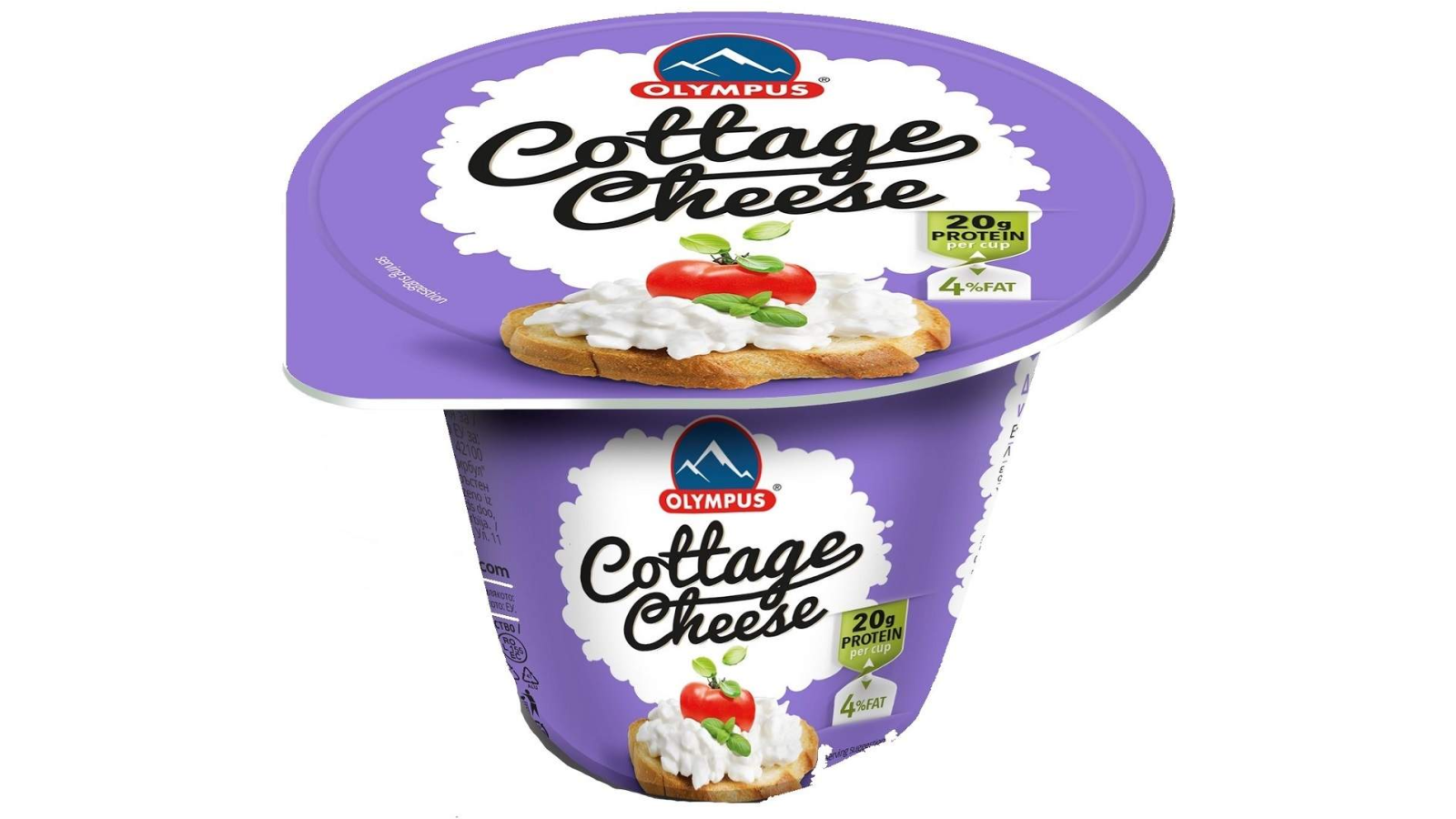 Sitan sir OLYMPUS Cottage cheese 4%mm 180g - Cenoteka