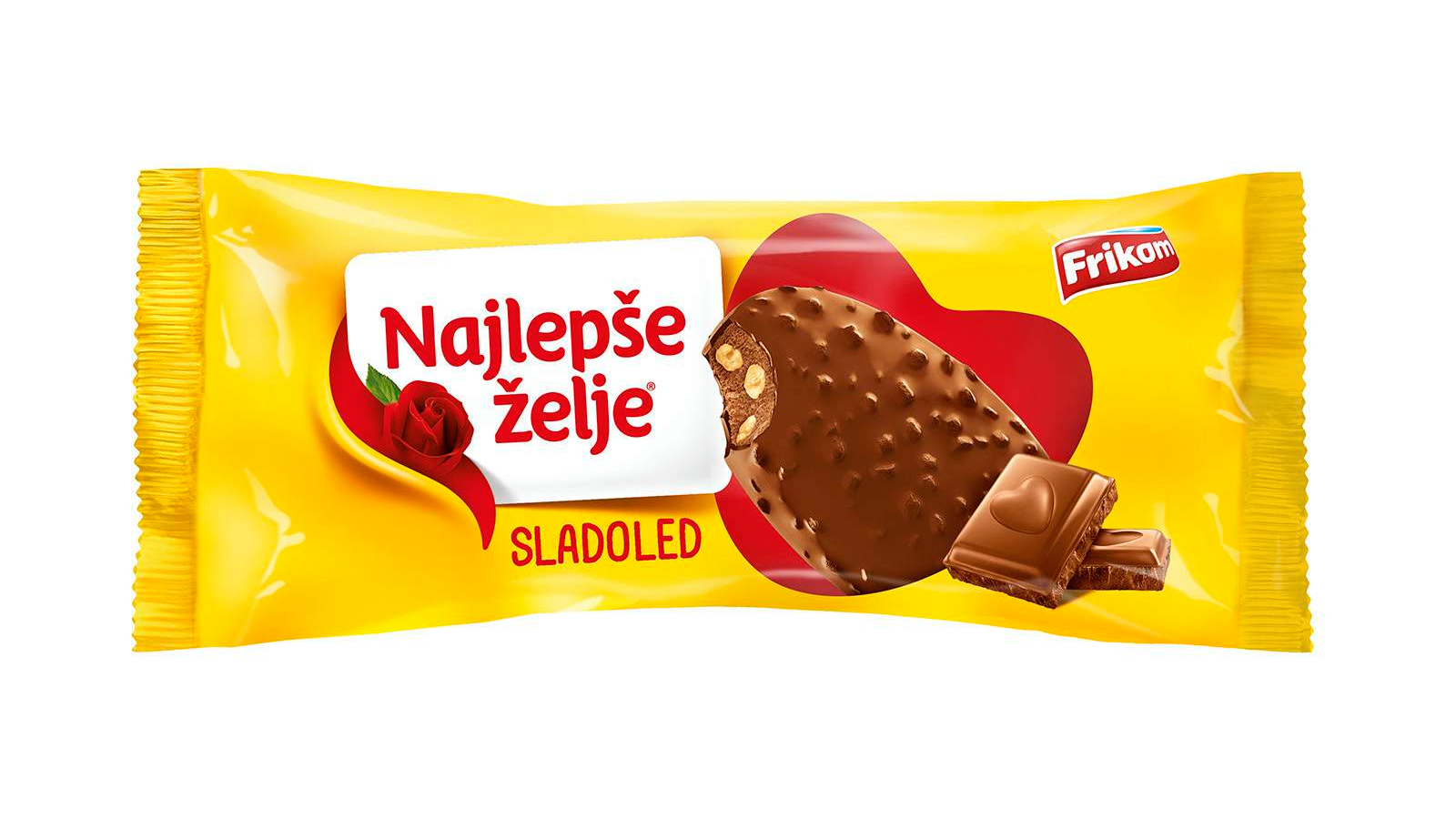Sladoled FRIKOM Najlepše želje štapić 100ml - Cenoteka