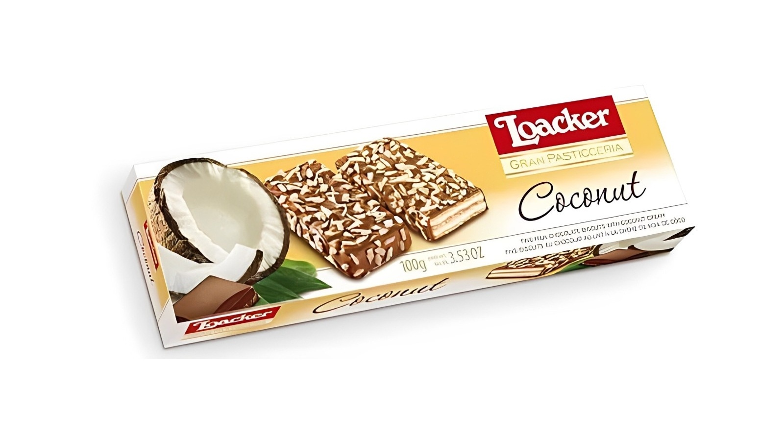 Vafl LOACKER coconut 100g - Cenoteka