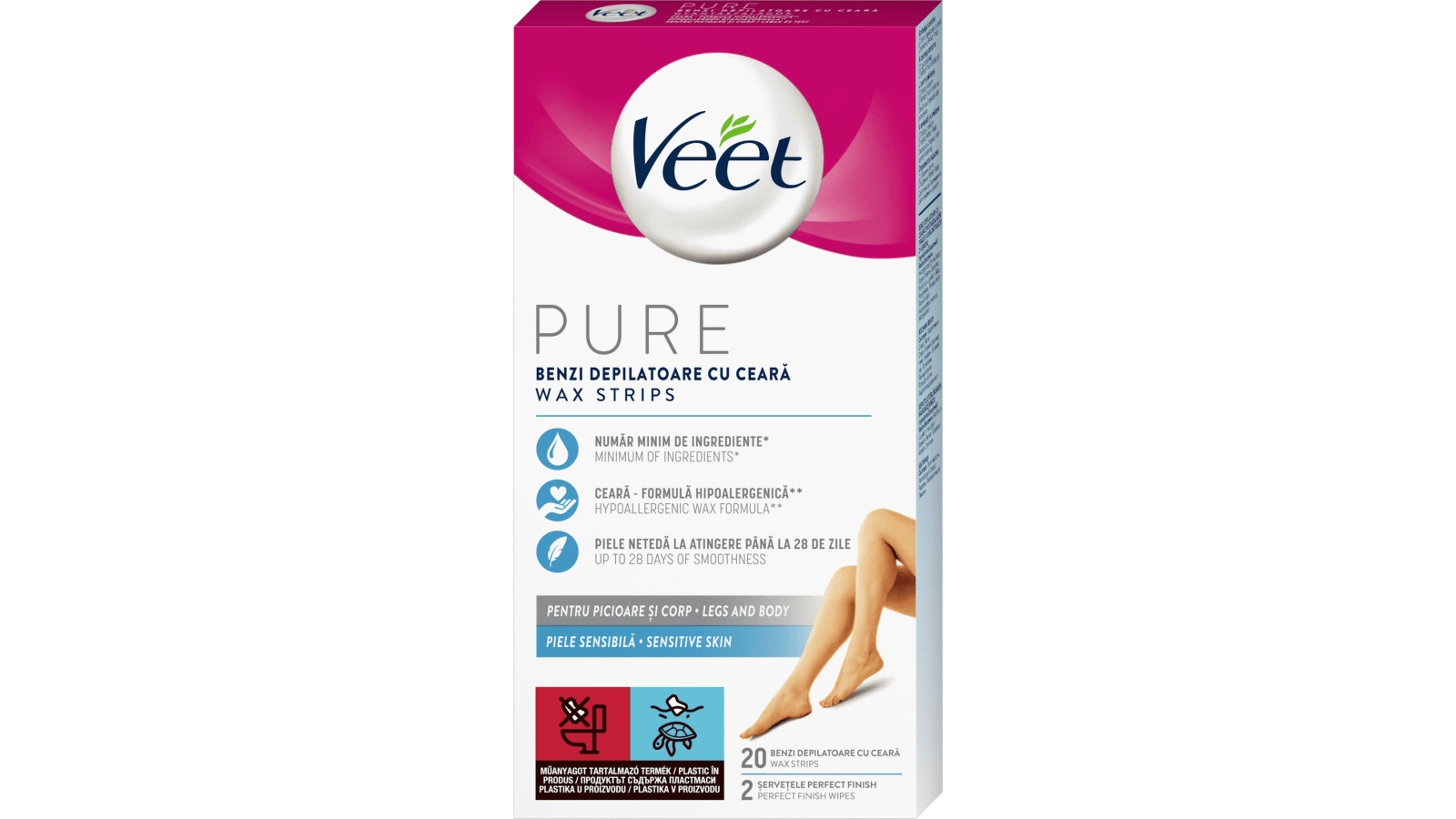 VEET pure trake za depilaciju 20kom - Cenoteka