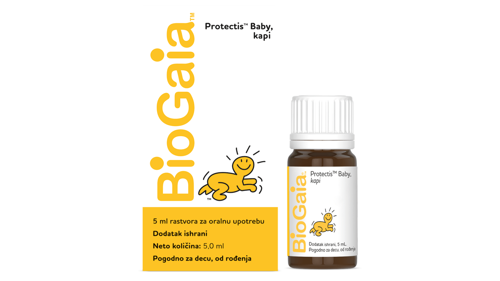 BIOGAIA termostabilne probiotik kapi 5ml - Cenoteka