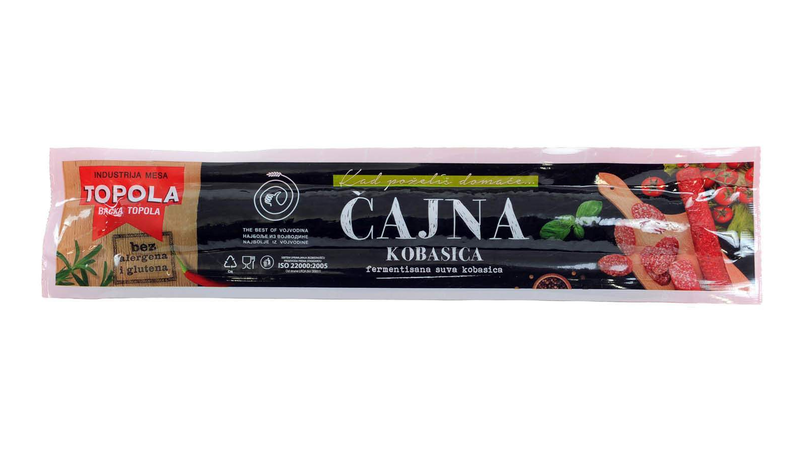TOPOLA Čajna kobasica vakuum 250g - Cenoteka