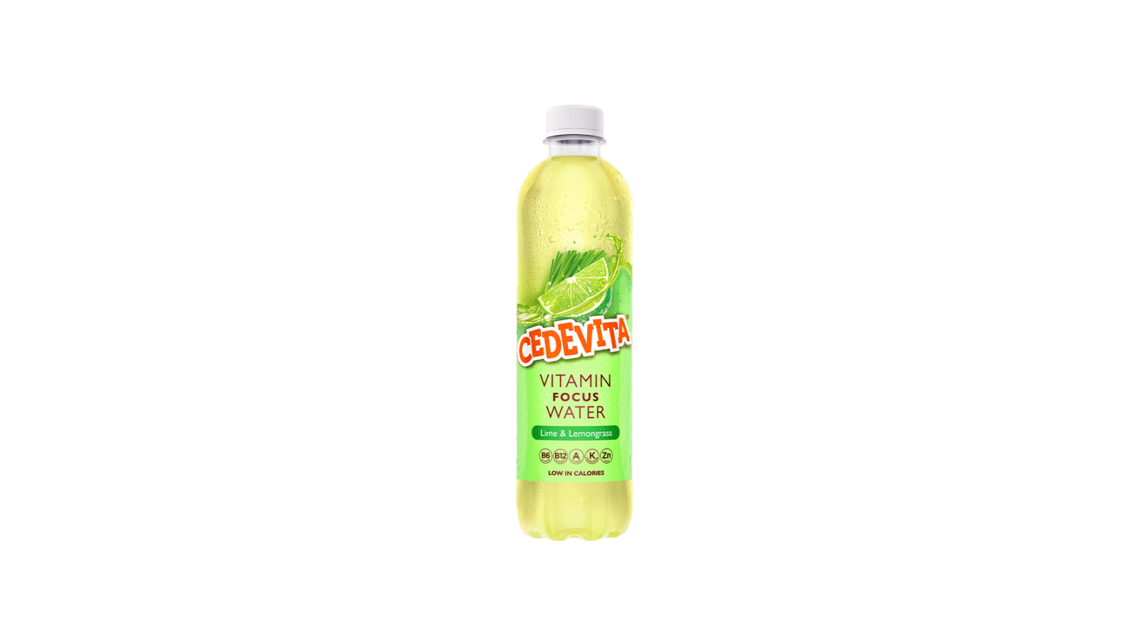 CEDEVITA Vitamin focus water limeta limunska trava 500ml - Cenoteka