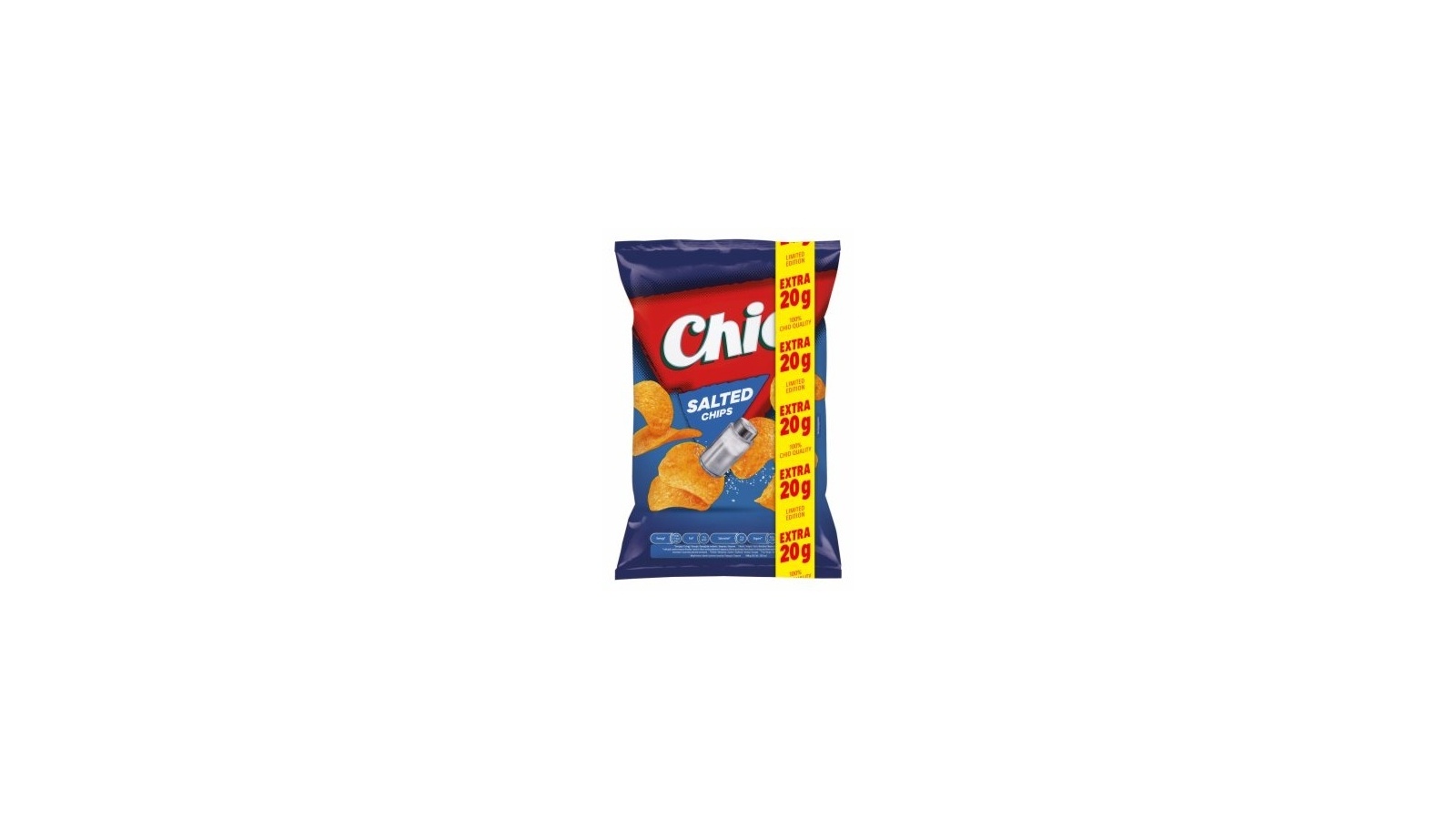 Čips CHIO salted 140g+20g gratis - Cenoteka