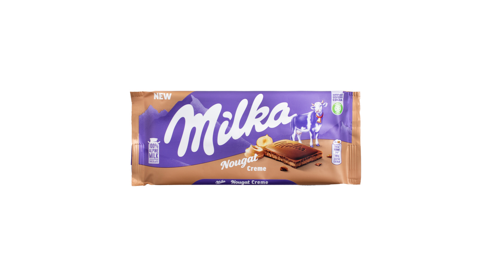 Čokolada MILKA nougat creme 85g - Cenoteka