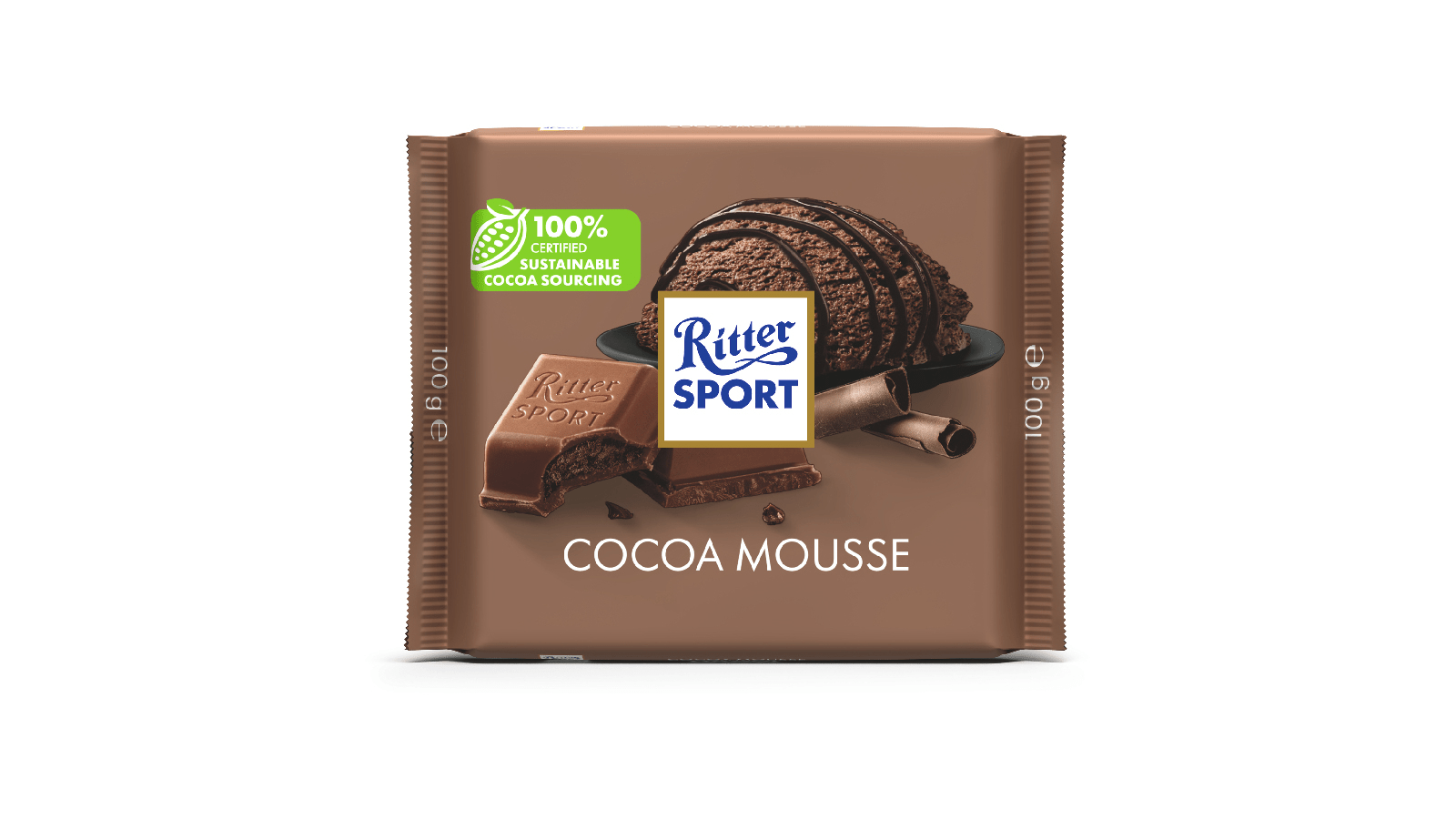 Čokolada RITTER SPORT cocoa mousse 100g - Cenoteka