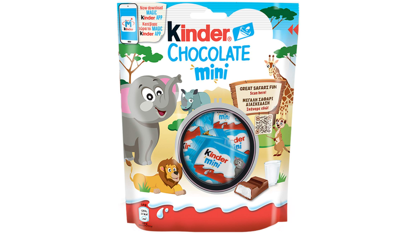 Čokoladice KINDER mini 120g - Cenoteka