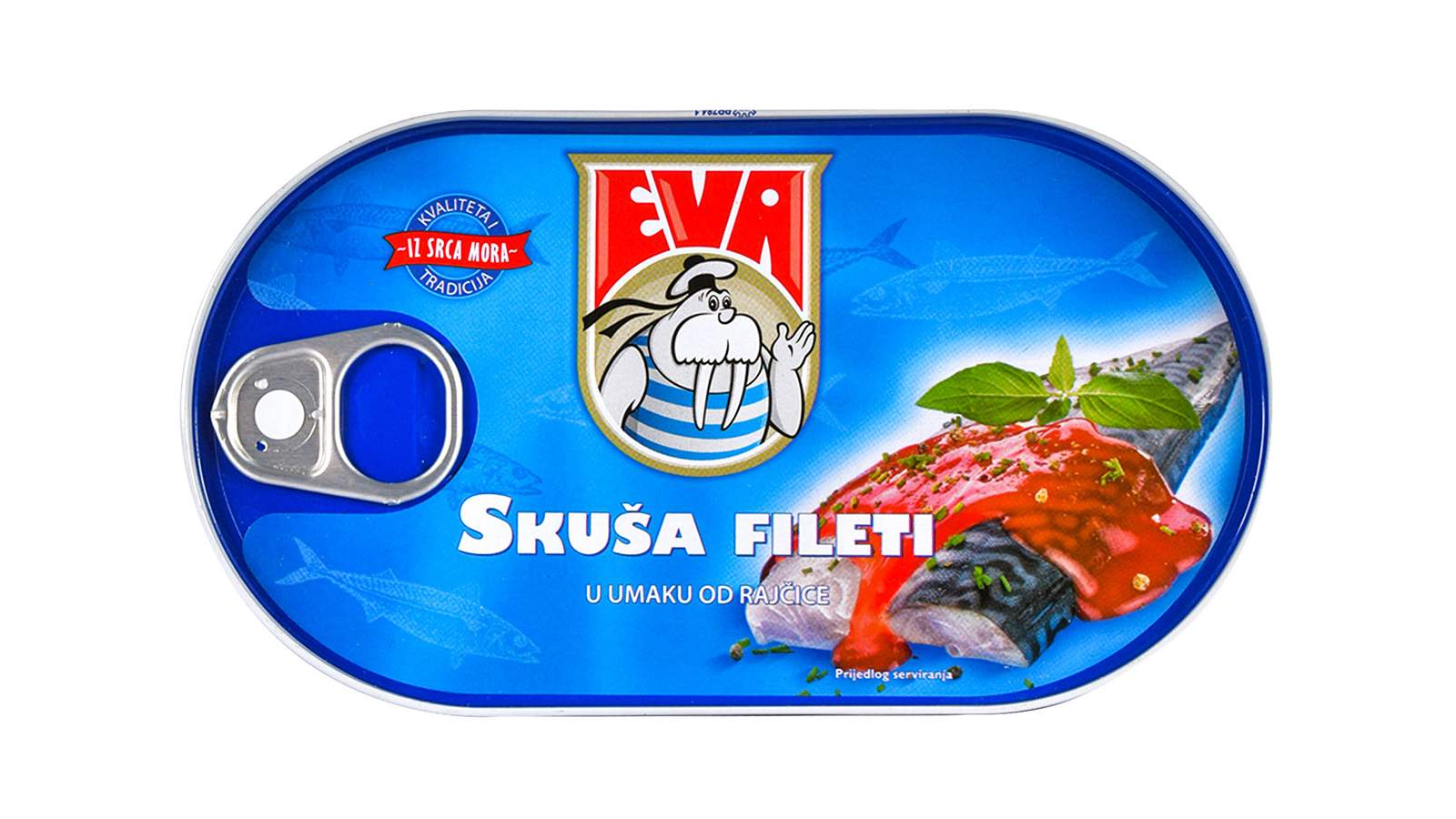 EVA fileti skuše u sosu od paradajza 170g - Cenoteka