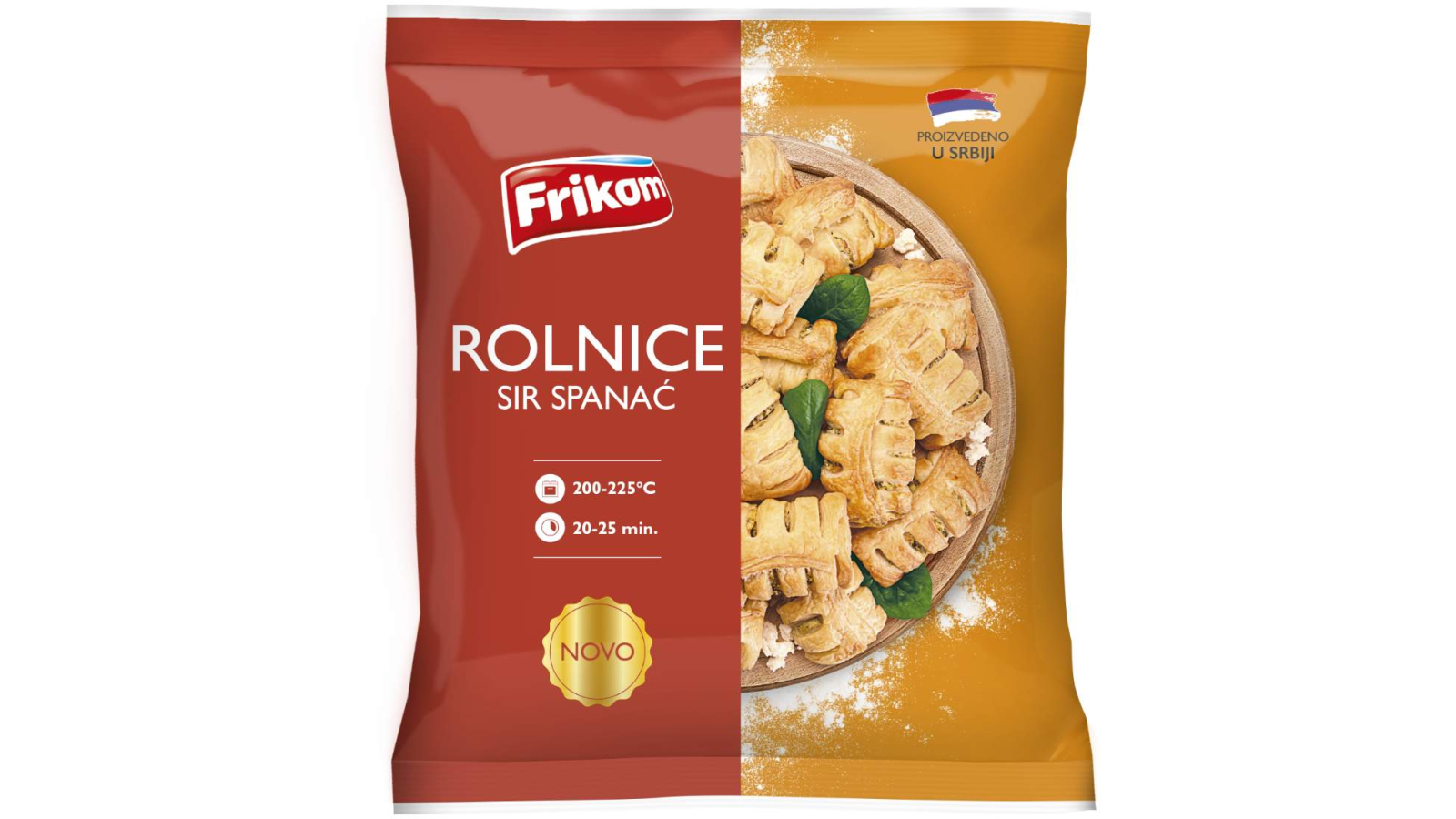 Frikom rolnice sir spanać 800g - Cenoteka