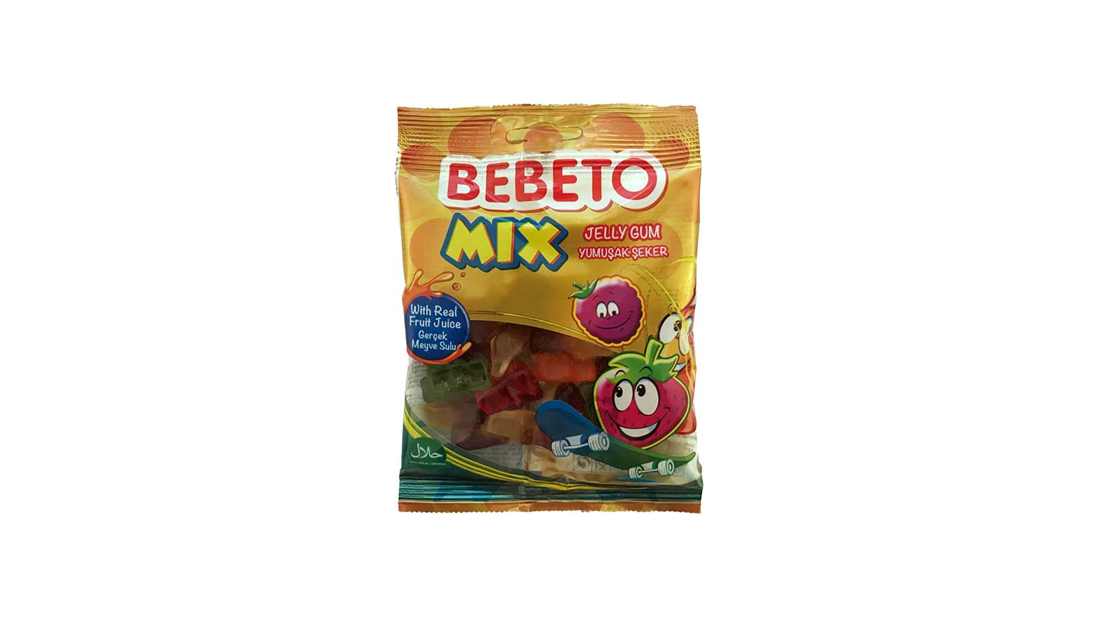 Gumene bombone BEBETO mix 80g - Cenoteka
