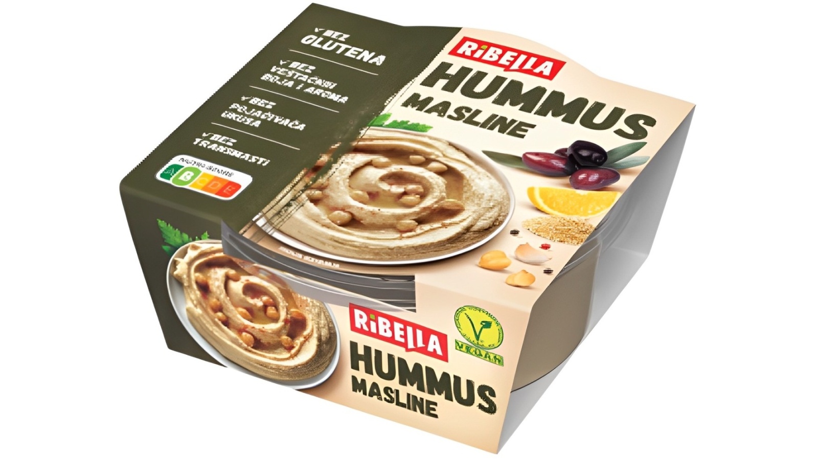 Hummus RIBELLA kalamata maslina 200g - Cenoteka