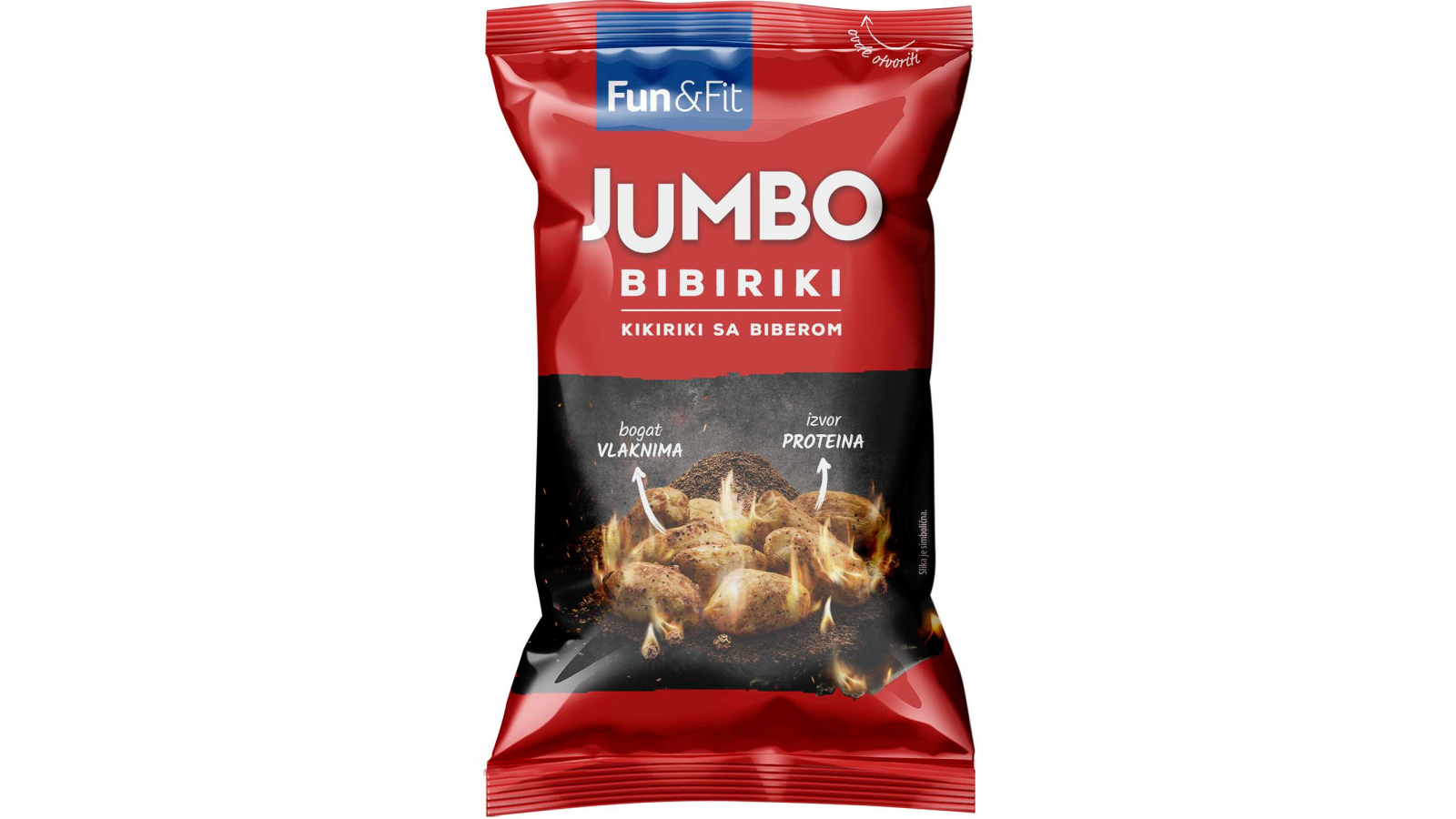 Kikiriki FUN&FIT Jumbo bibiriki 75g - Cenoteka