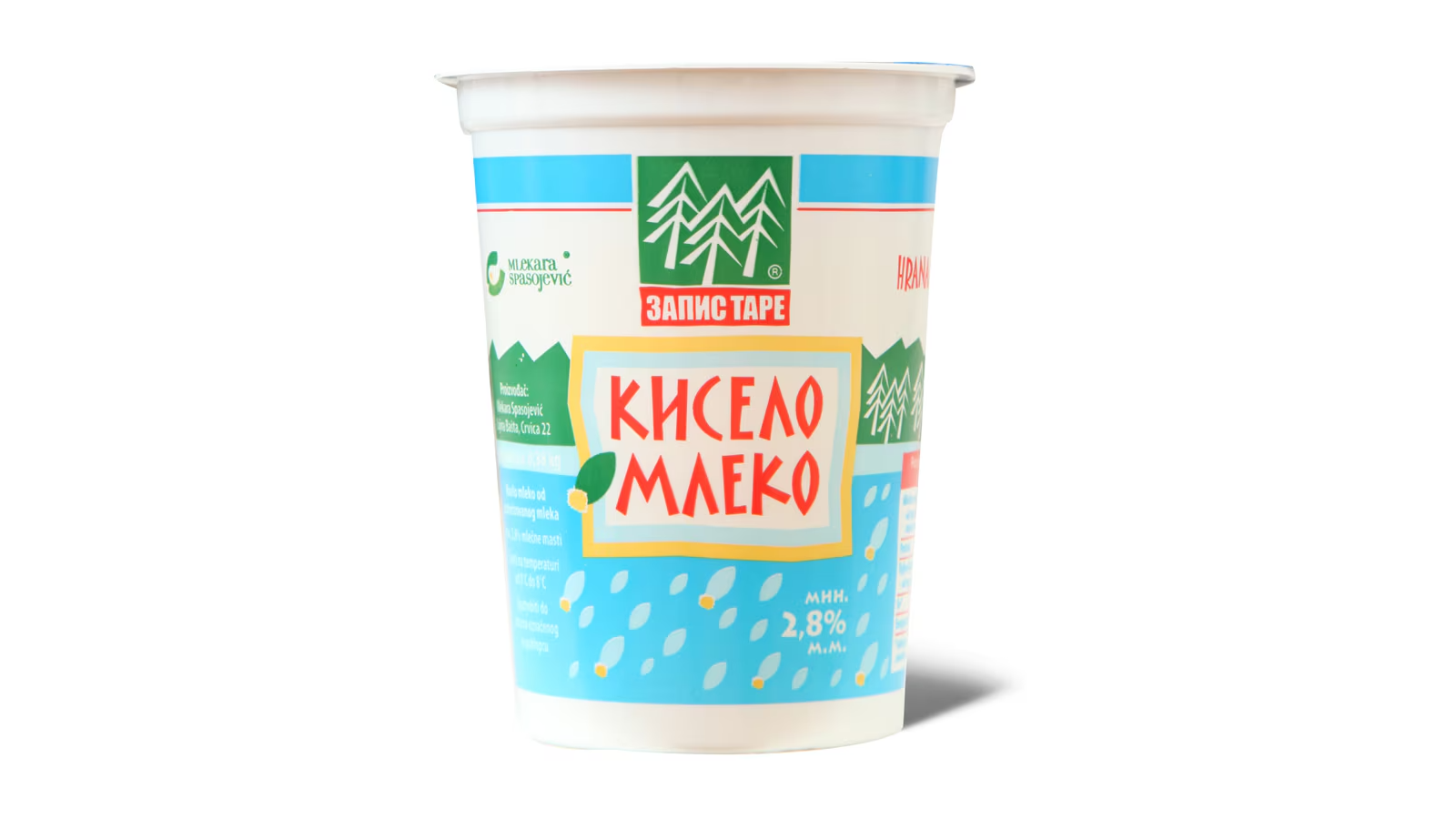 Kiselo mleko 2,8%mm ZAPIS TARE 700g - Cene i Akcije
