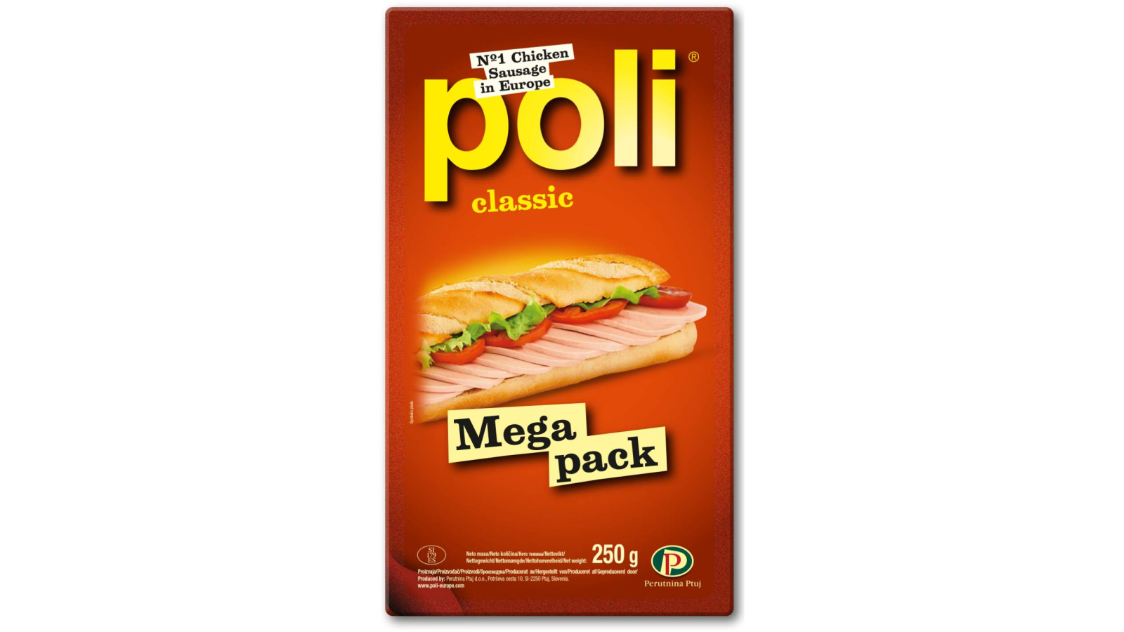 POLI classic kobasica narezak 250g - Cenoteka