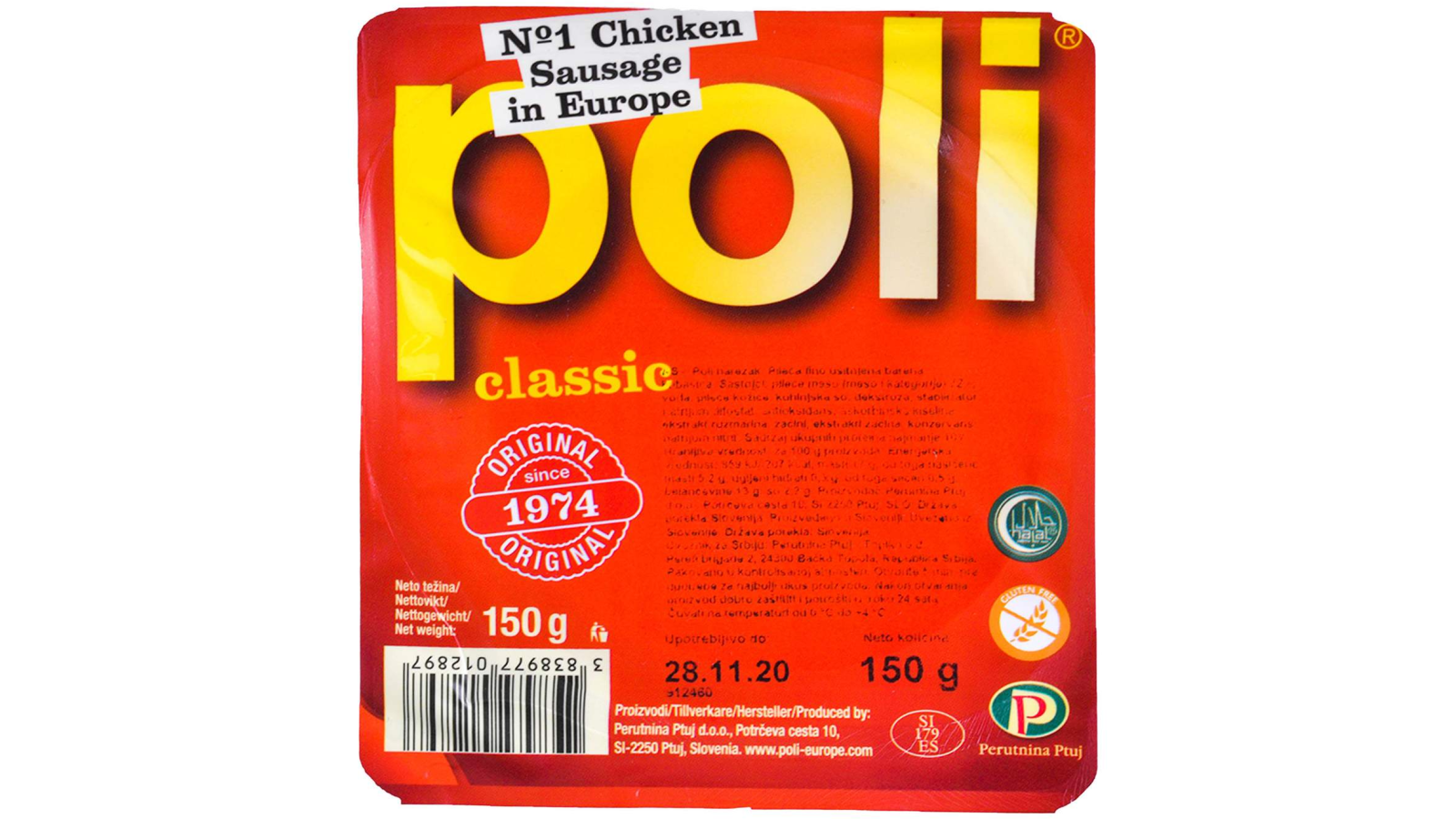 Kobasica POLI slajs 150g - Cenoteka