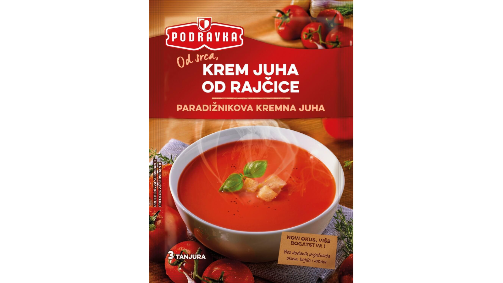 Krem supa PODRAVKA od paradajza 60g - Cenoteka