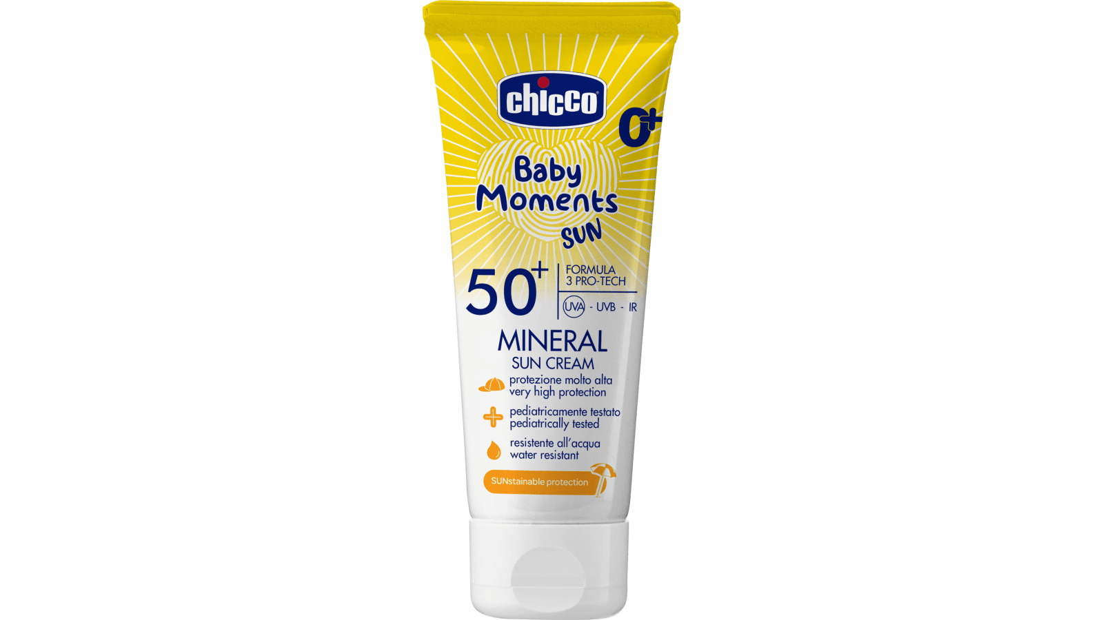 Mineralna krema za sunčanje CHICCO SPF50+ 75ml - Cenoteka
