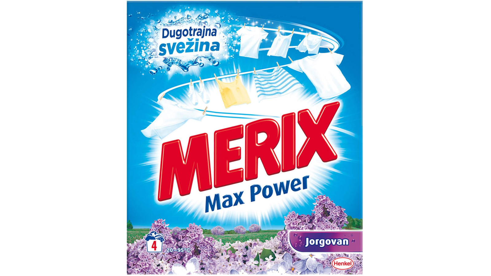 MERIX jorgovan deterdžent za veš 4 pranja (360g) - Cenoteka