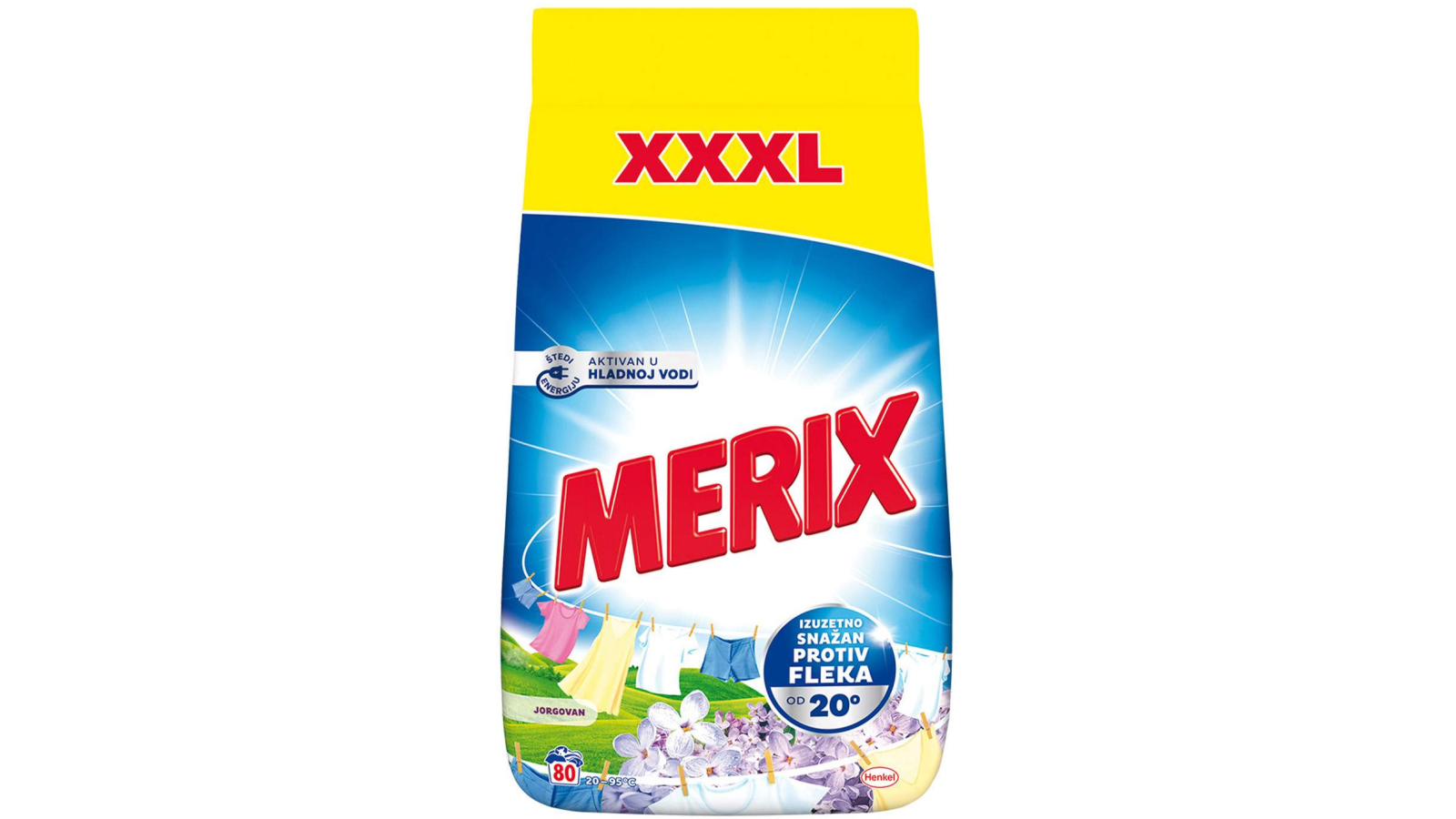 MERIX jorgovan 80pranja (6kg) - Cenoteka