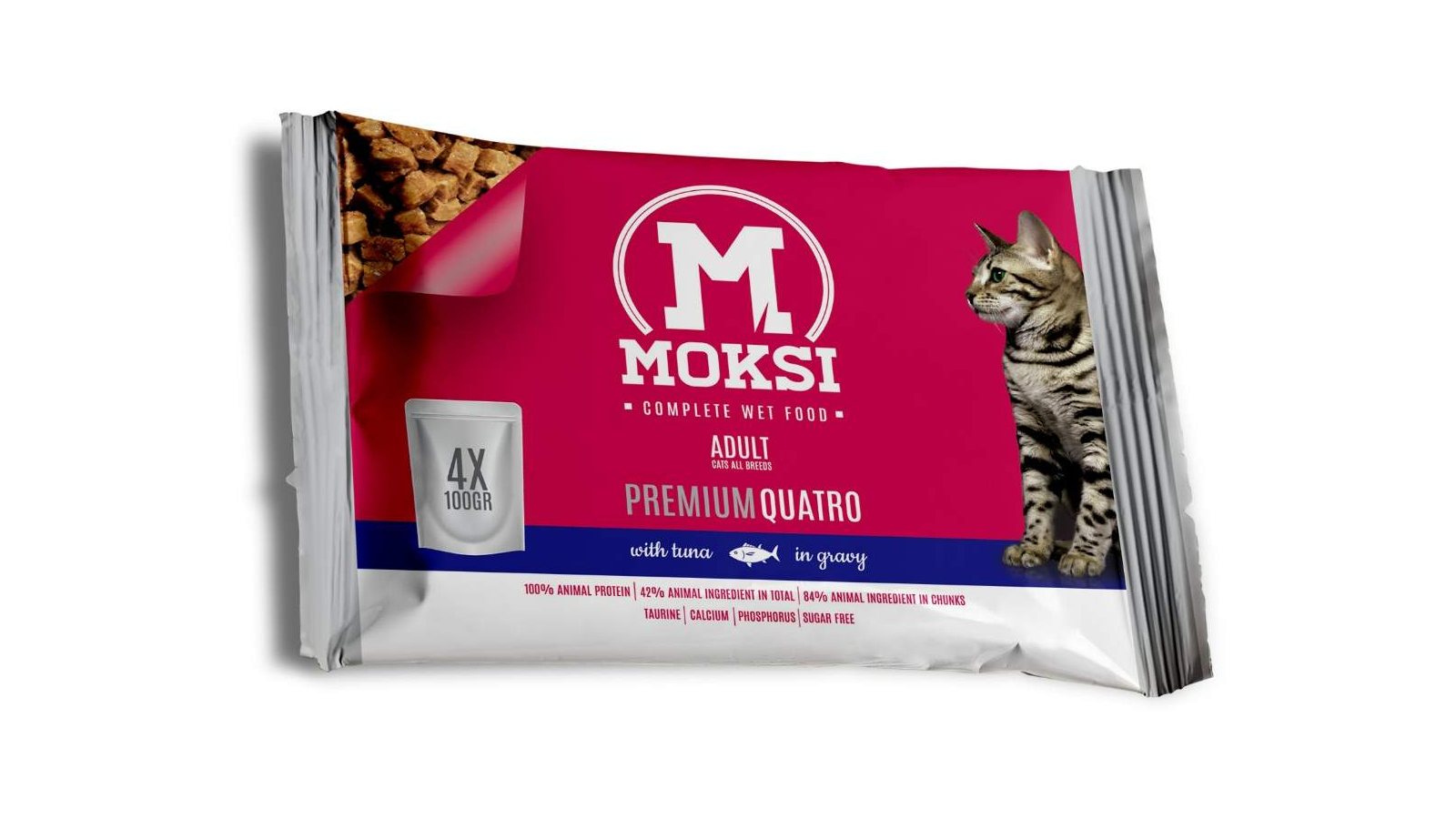 MOKSI tuna u sosu 4x100g - Cenoteka