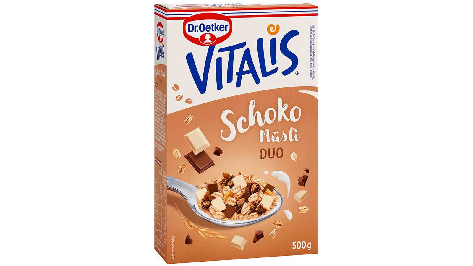 Musli VITALIS Dr. Oetker čoko duo 500g - Cenoteka